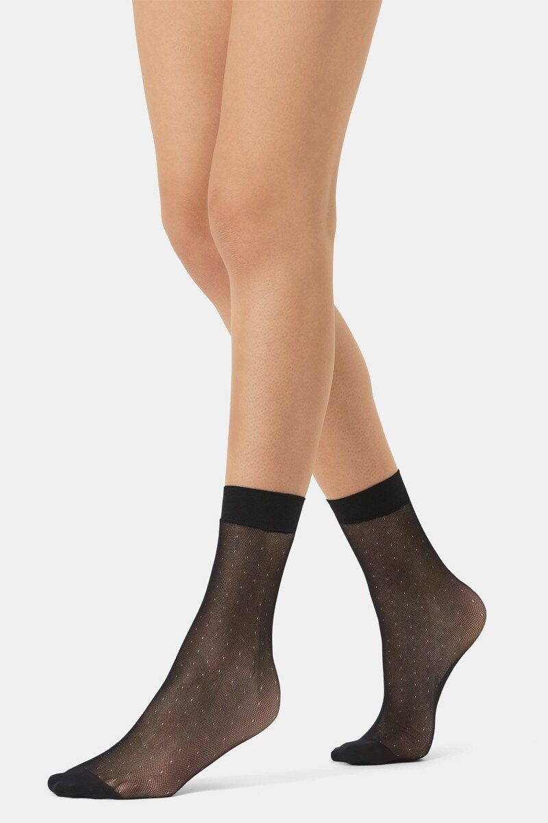 BERLEI Voodoo Mesh spot sock 15 denier | HY4T1N